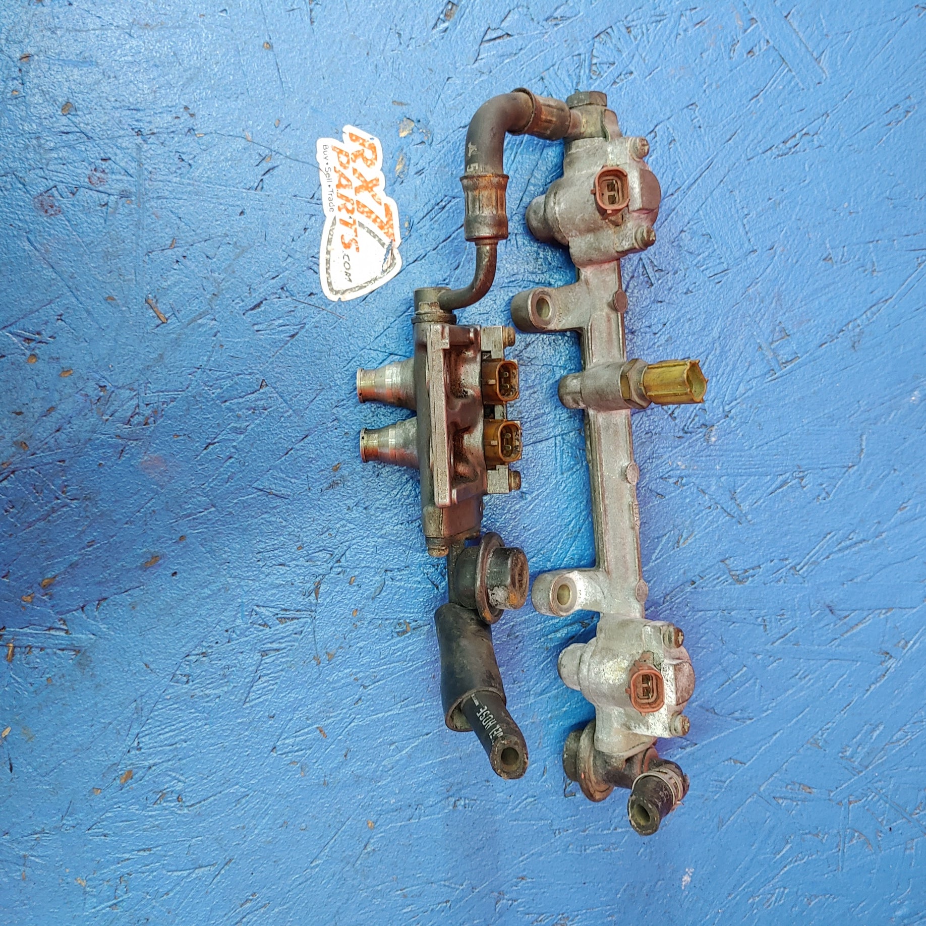 LHD, RHD Complete Primary and Secondary Fuel Rail Assembly RX7 FD FD3S ...