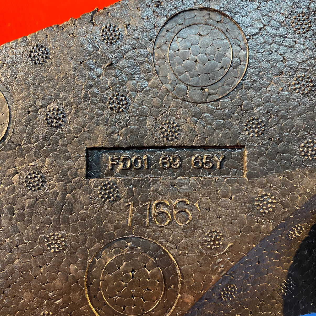 LHD Spare Tire Tool Kit : Foam : Incomplete FD01 69 65Y Mazda Rx7 FD3S ...