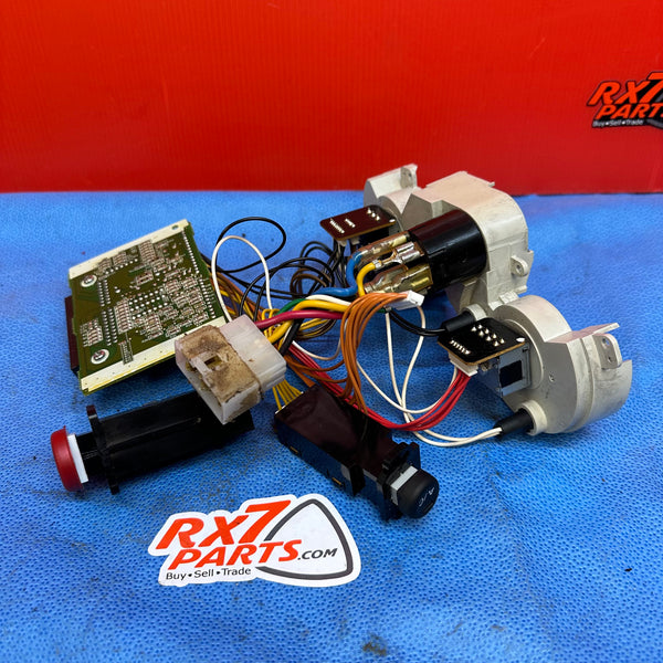 RHD OEM HVAC Control switches and Heater Circuit Board Mazda Rx7 FD3S ...